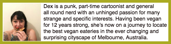 dex panel – Fat Gay Vegan