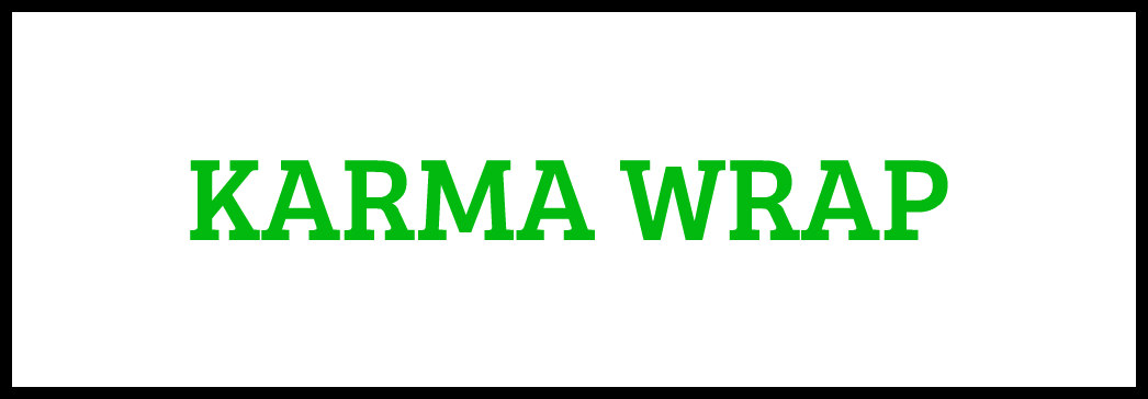 karma wrap – Fat Gay Vegan