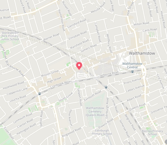 walthamstow map – Fat Gay Vegan